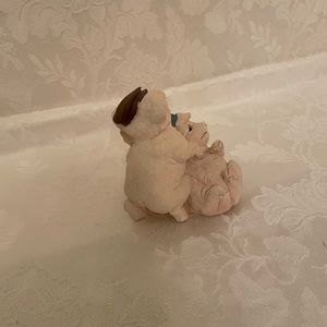 Other | Vintage 1991 Udc Stone Critters Three Little Pigs Figurine Good ...